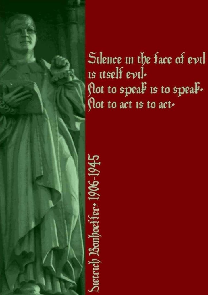 Between resistance and submission, Bonhoeffer in prison - Theos'Note